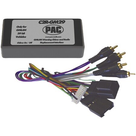 Pac Replacement 29-Bit Radio Interface for 2007 GM Vehicles without OnStar C2R-GM29 | Zoro